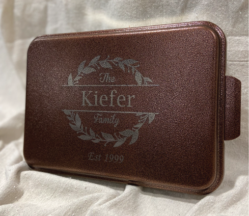 Engraved Cake Pan Lid (pan included) | Jeep Engineering and Manufacturing